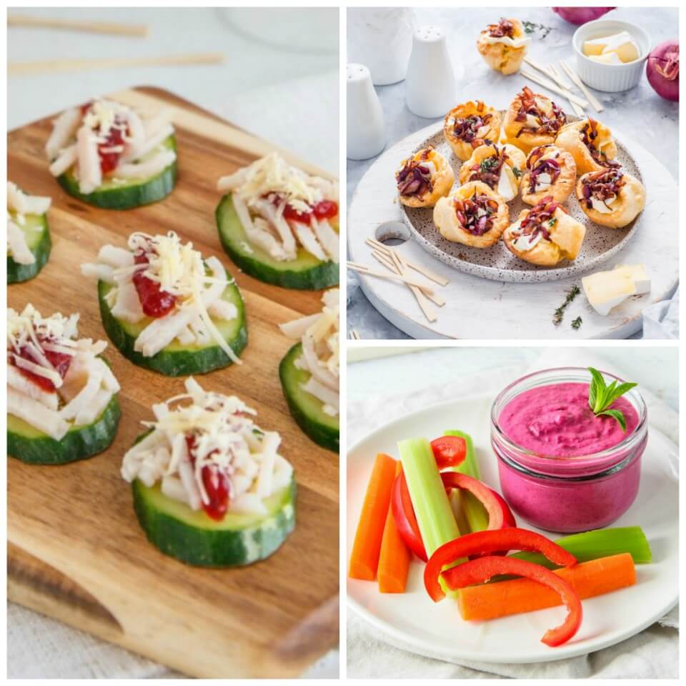 5 healthy Christmas canapes. Delicious without a total calorie blowout.